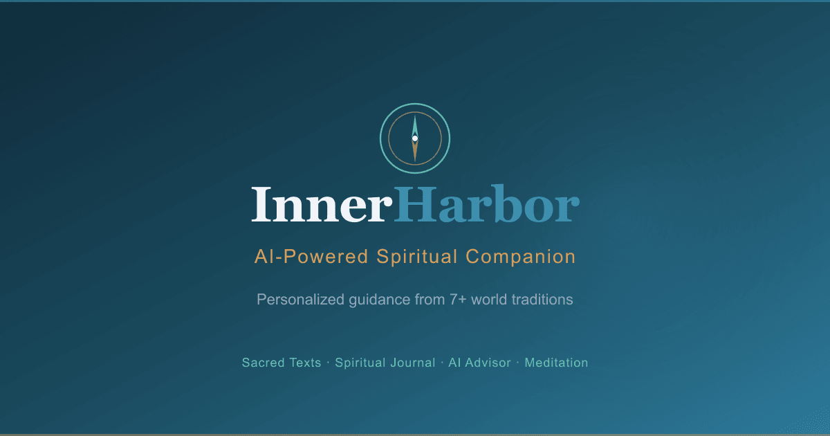 InnerHarbor - AI Bible, Quran & Torah Study | Spiritual Guidance from 7 ...